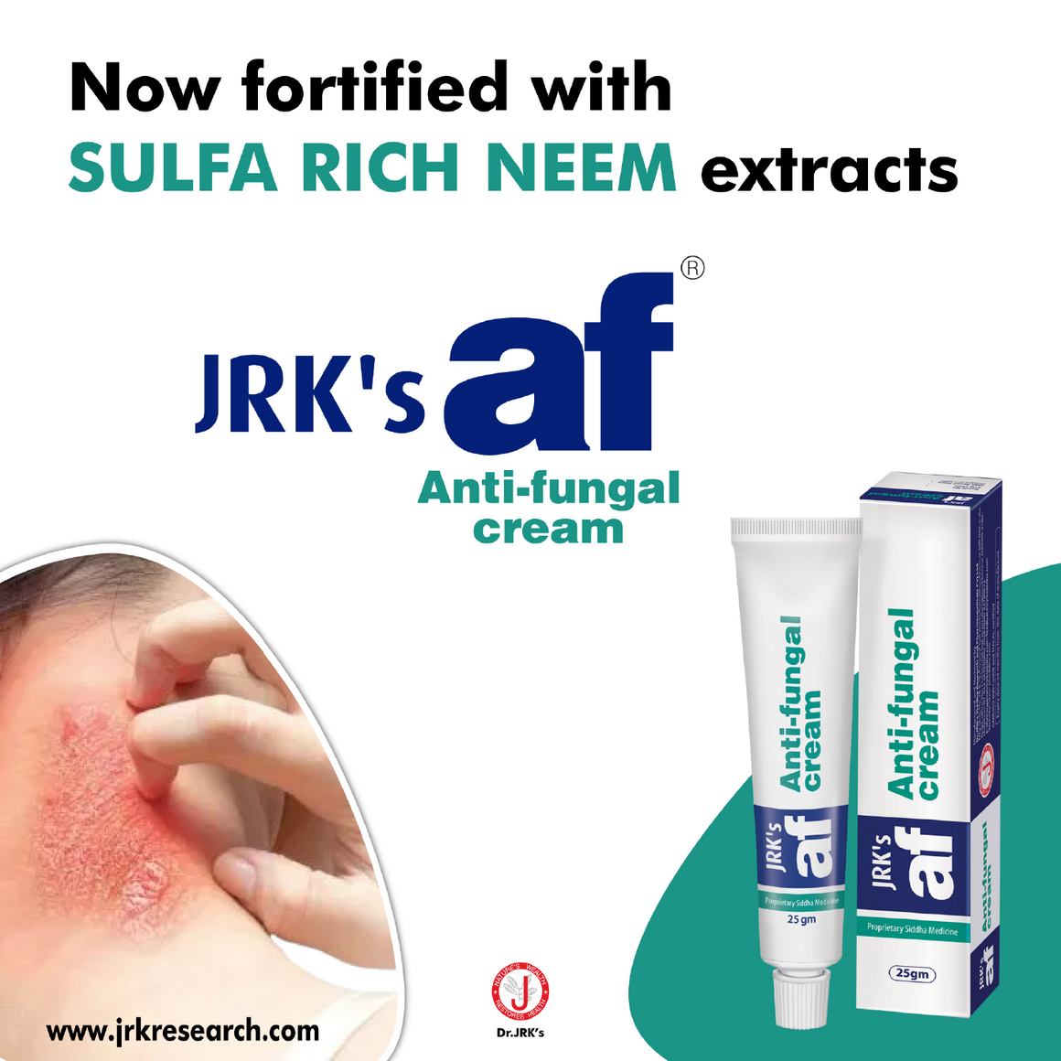 JRK’s AF Anti-Fungal Cream – Dr.JRK's Research and Pharmaceuticals